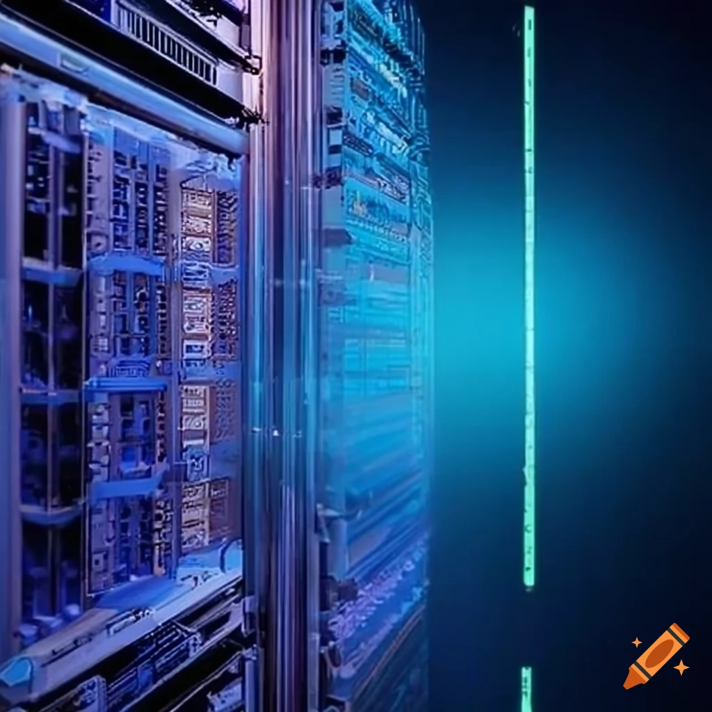 Server administrator control interface on Craiyon