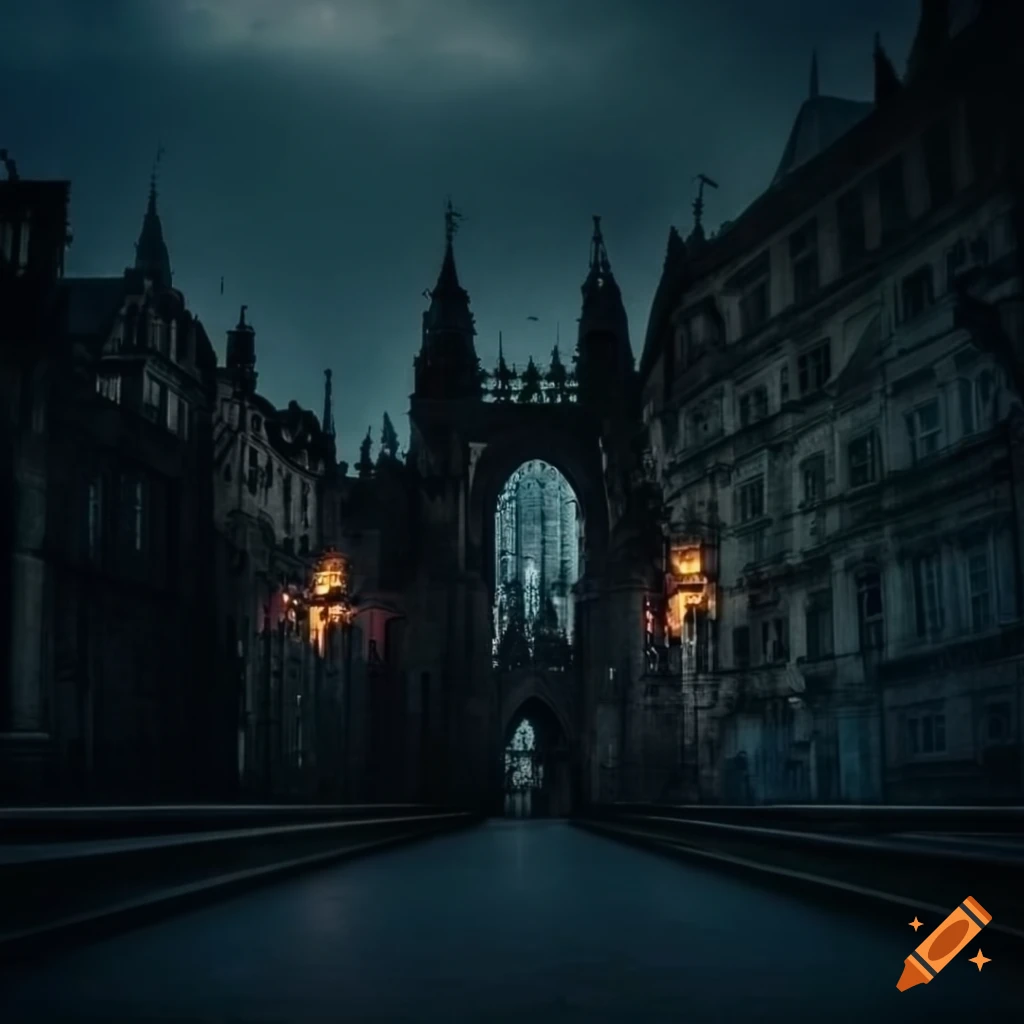 Gothic bridge in prague