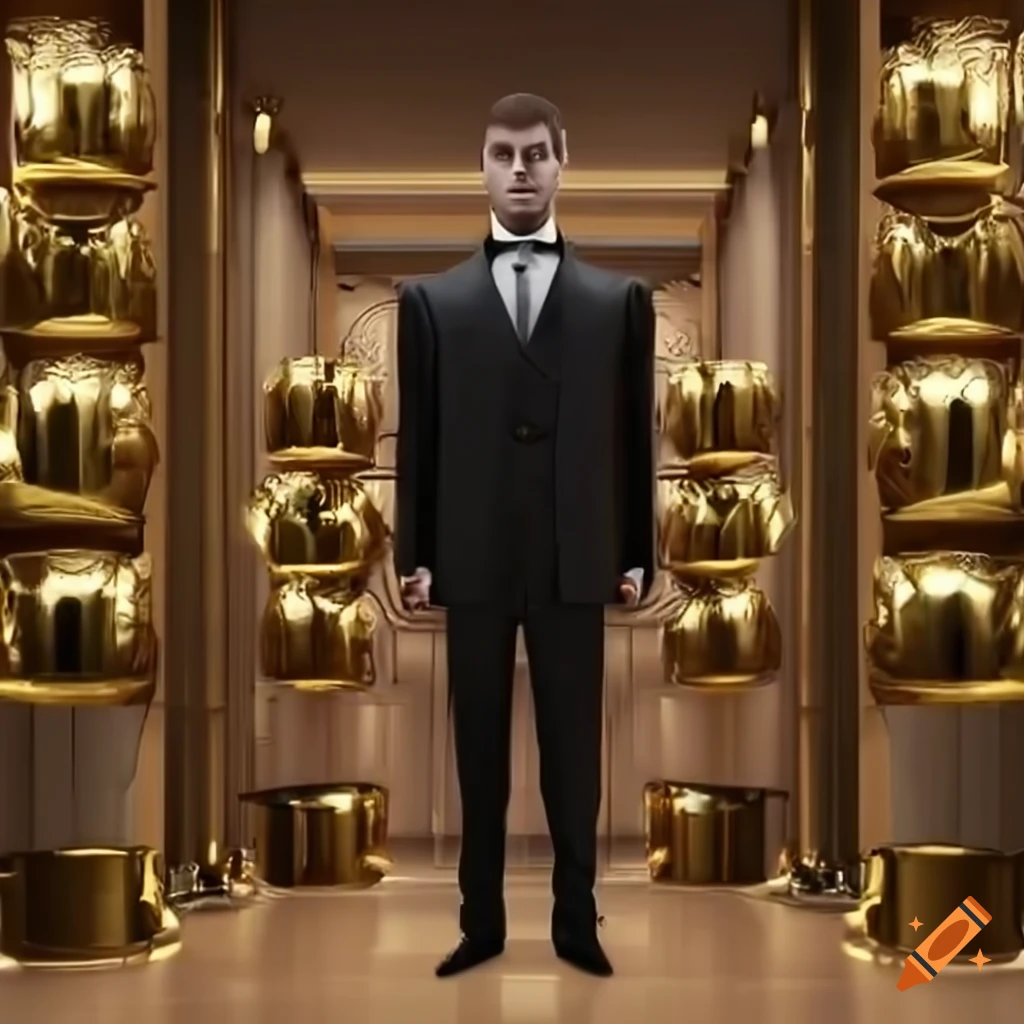 Cgi depiction of luxury and wealth on Craiyon