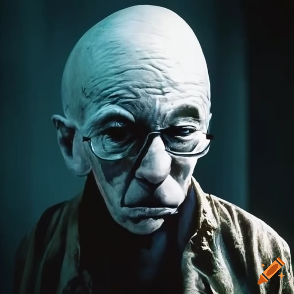 Illustration of a crow in ralph steadman's style on Craiyon