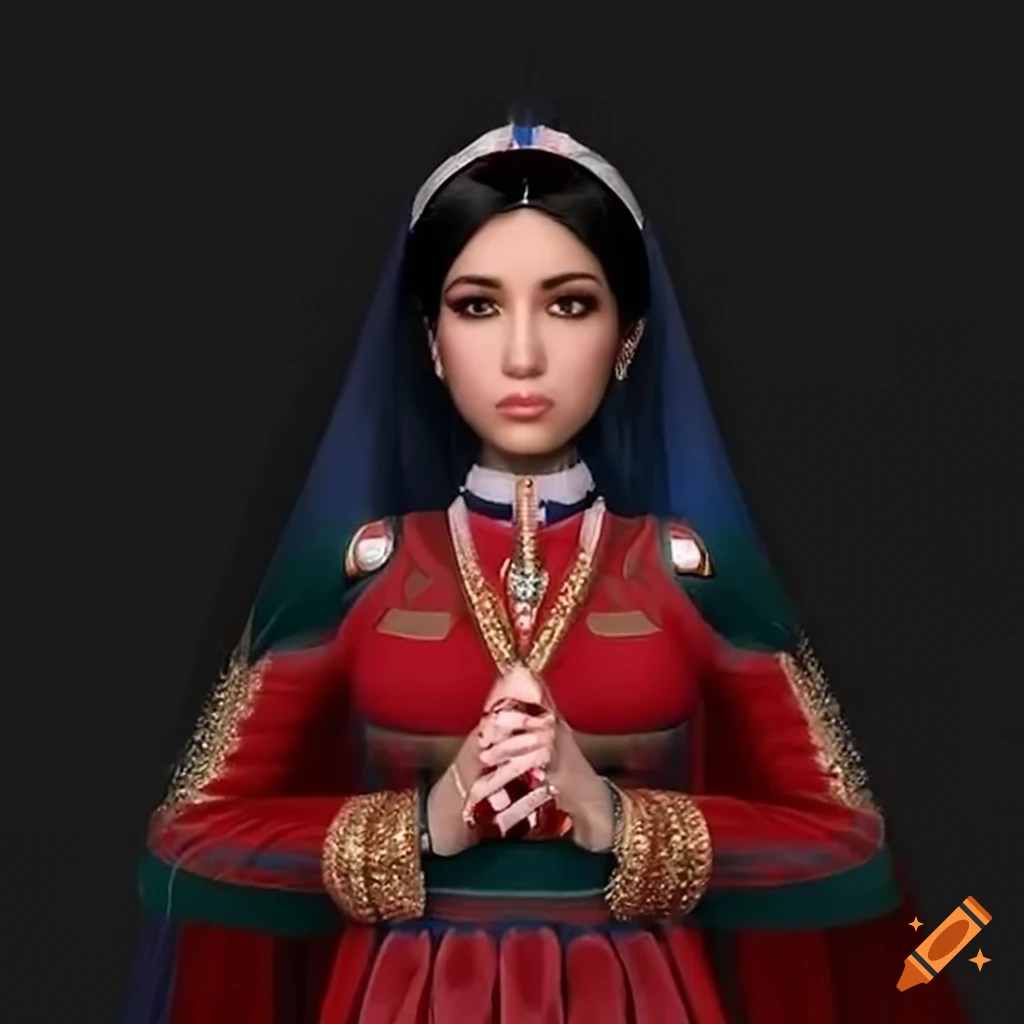 Hyper realistic portrait in traditional medium