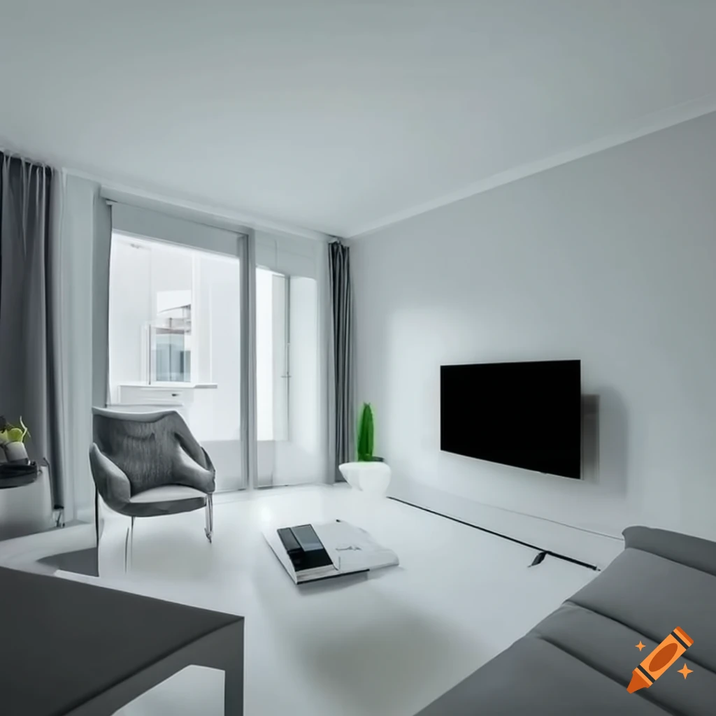 Beautiful modern apartment on Craiyon