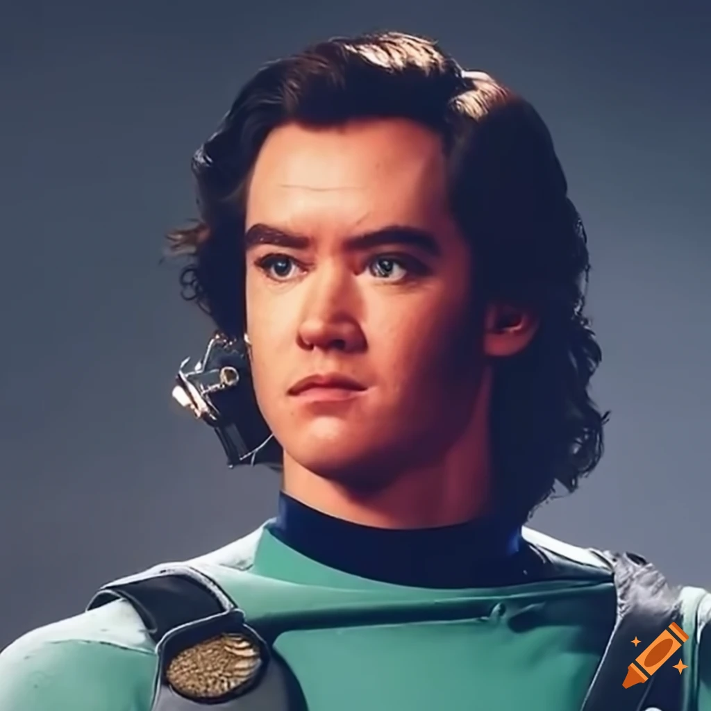 Mark-Paul Gosselaar as Zach Morris in a sci-fi role on Craiyon