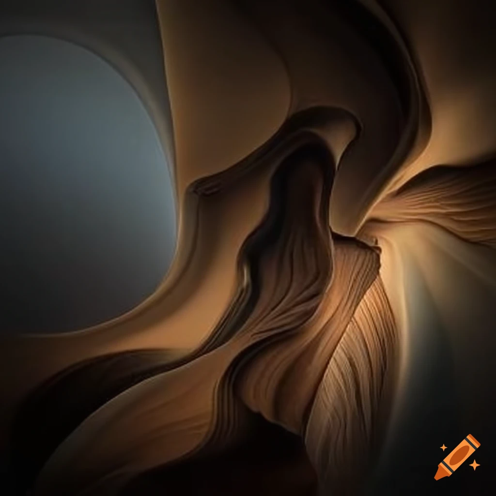 Human-shaped landscape inspired by max ernst's bodyscape photography on ...