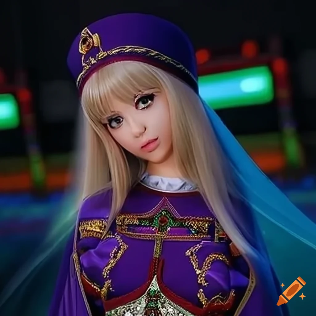 Hyper-realistic full body portrait in traditional art style on Craiyon