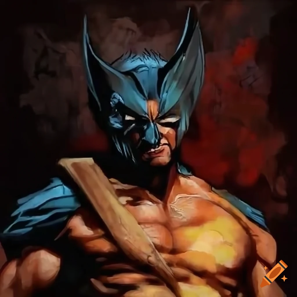 Detailed illustration of Wolverine in 90s Jim Lee Style on Craiyon