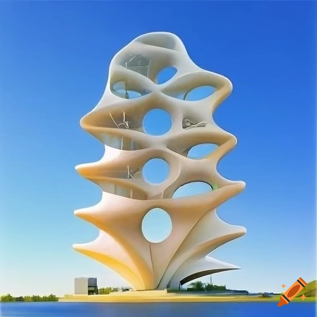 Modern Architectural Structure On Craiyon