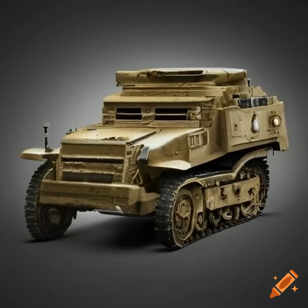 Nepalese tankette from the interwar period on Craiyon