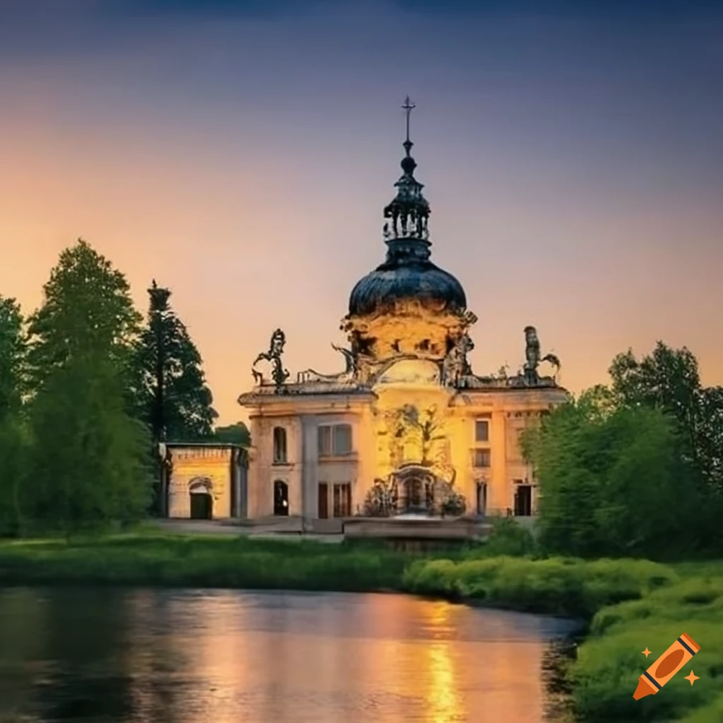 Royal palace of the principality of switzerland in traditional swiss ...