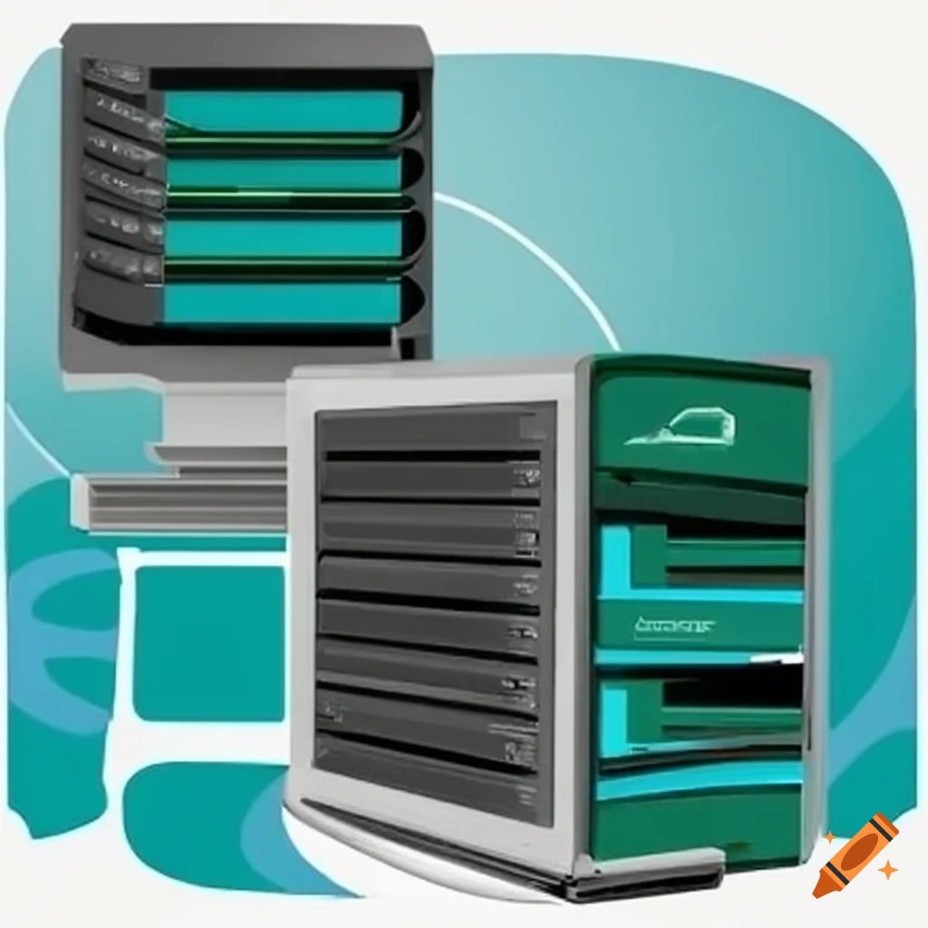 Resource usage monitor on a computer screen