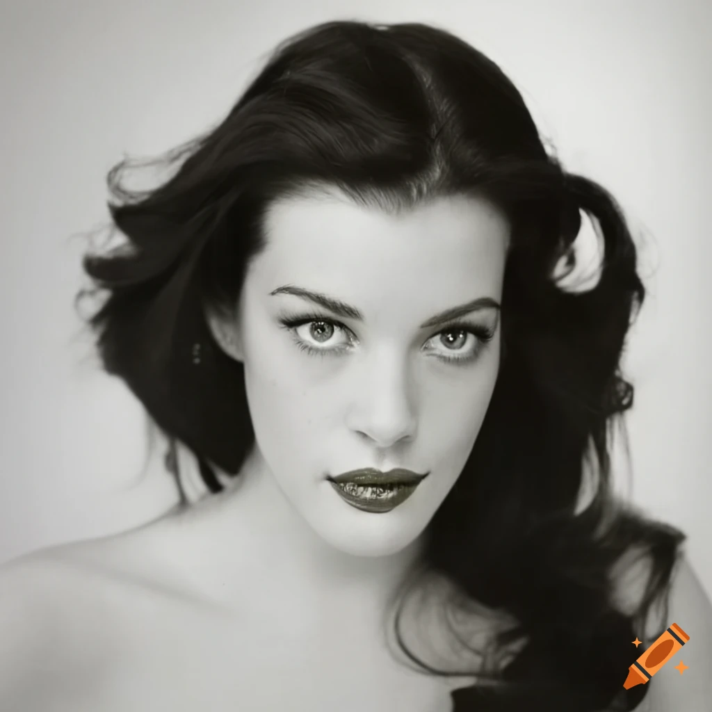 Iconic 1950s hairstyle of liv tyler