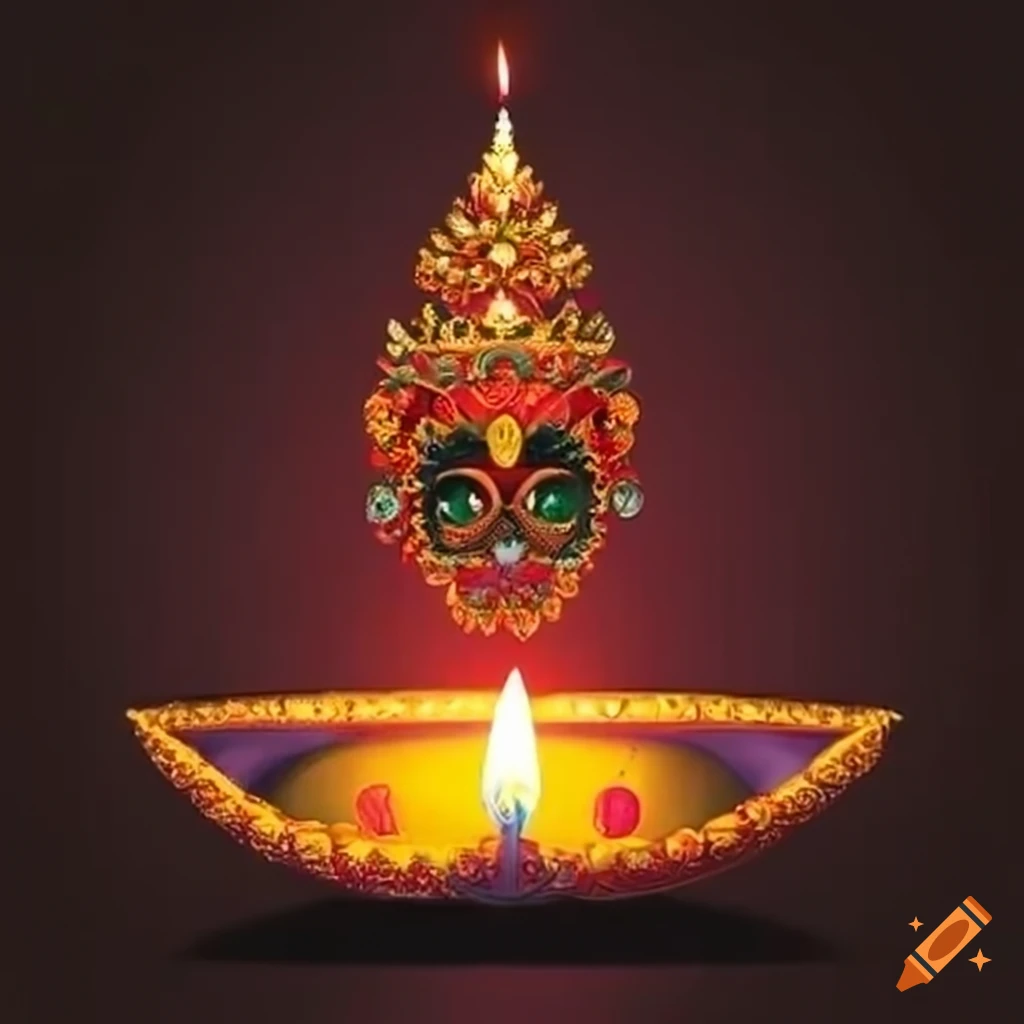 Diwali festival lights on Craiyon