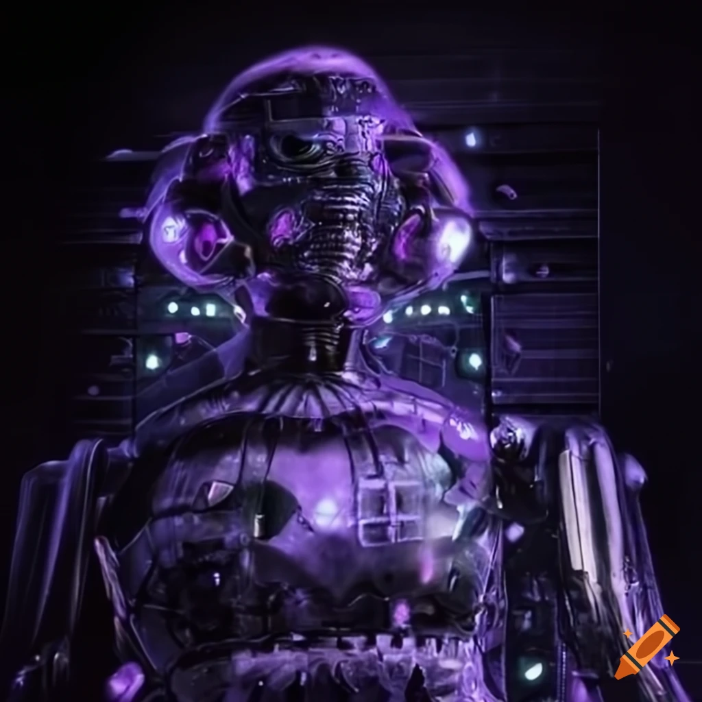 Group of robots escaping in a futuristic setting on Craiyon