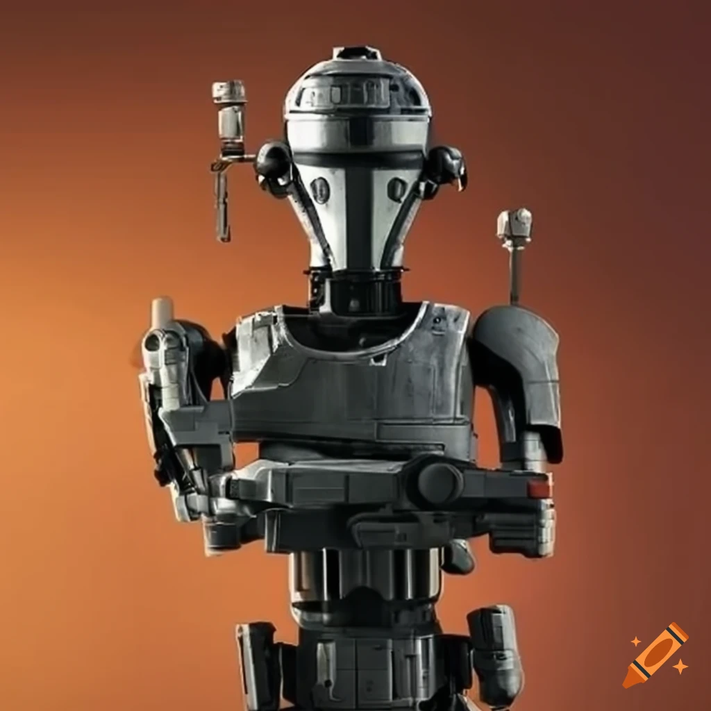 Upgraded Version Of 2 1b Surgical Droid With Combat Armor On Craiyon