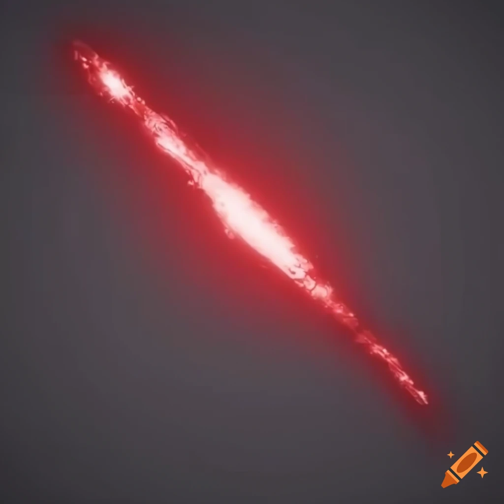 Red-white spark effect on a grey background on Craiyon