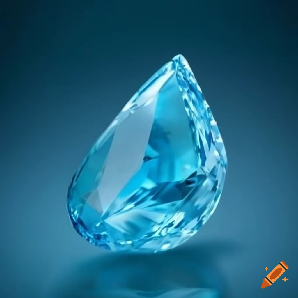 Glowing emerald crystal orb floating over water on Craiyon