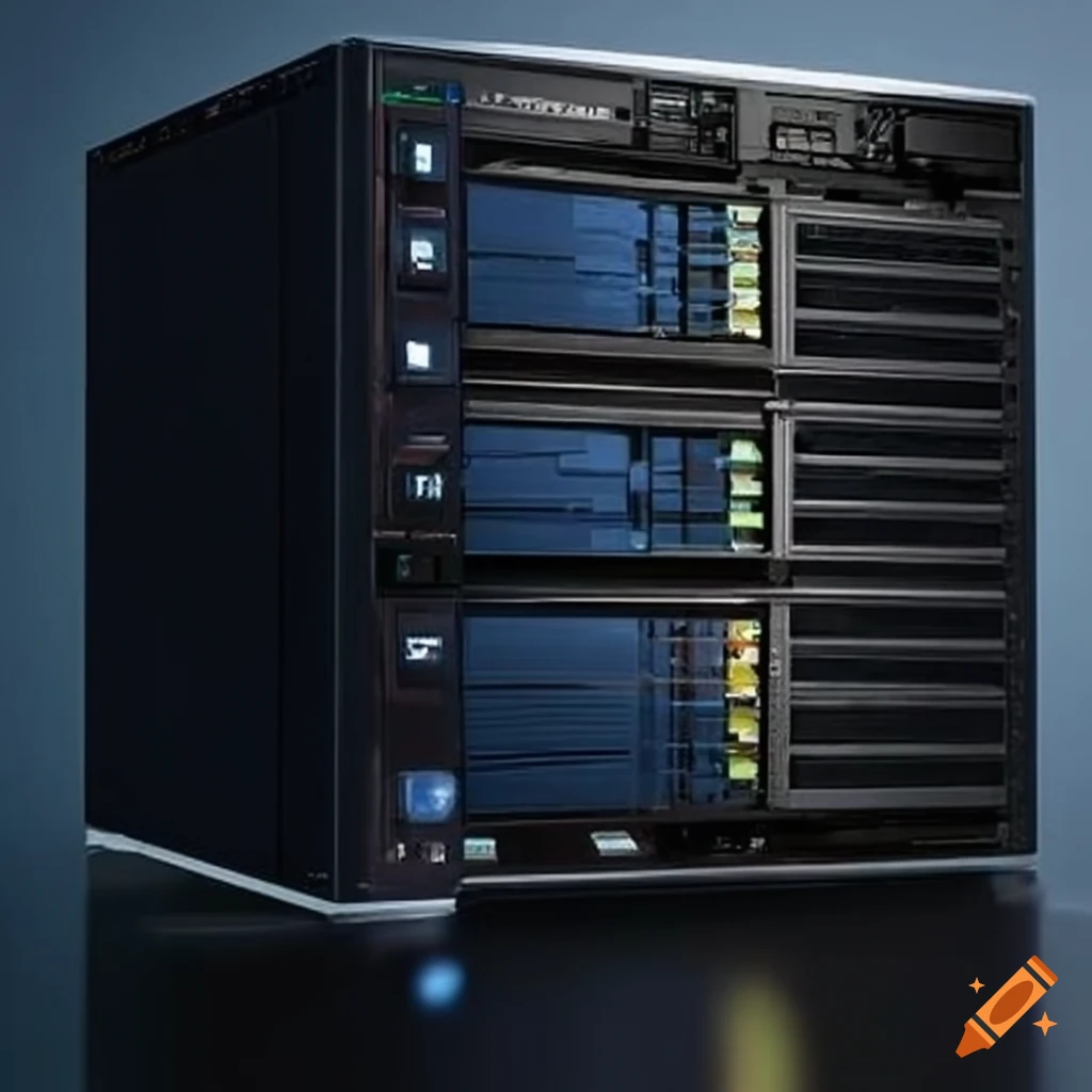 Newly installed server on Craiyon