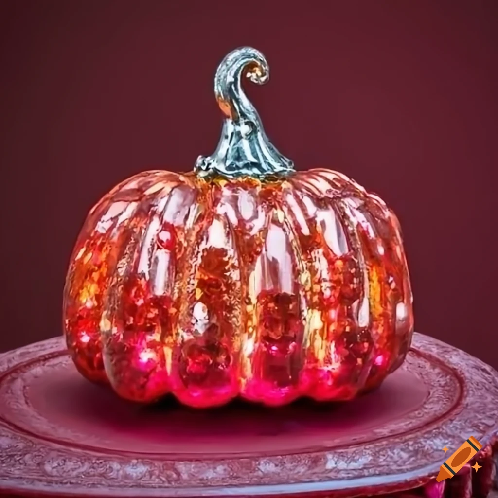 Ruby pumpkin in a ruby religious building