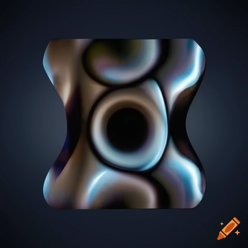 2d vector mechanical shape abstract art on Craiyon