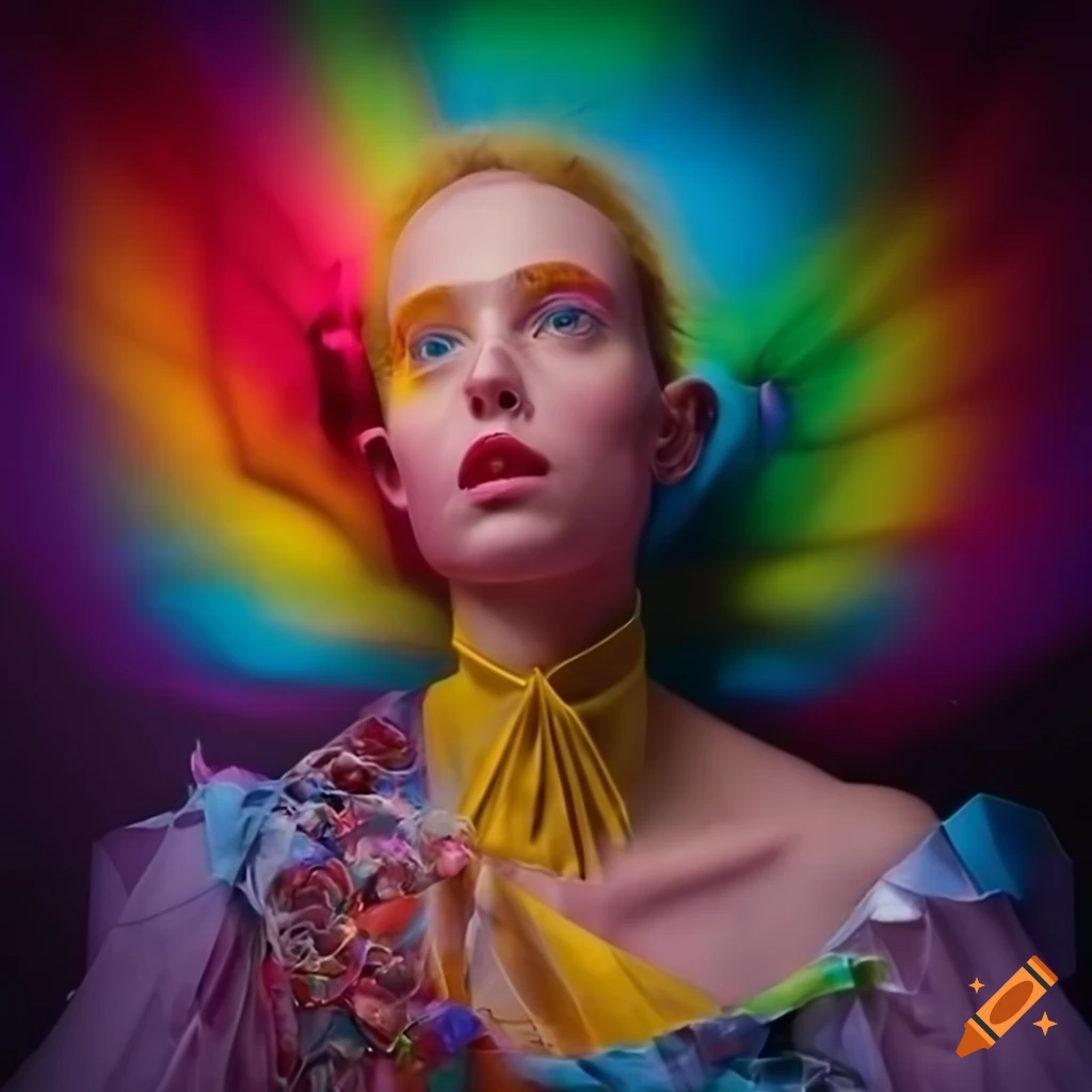 High definition Photo Of A Vogue Model In Origami Clothes On Craiyon High definition Photo Of A Vogue Model In Origami Clothes On Craiyon