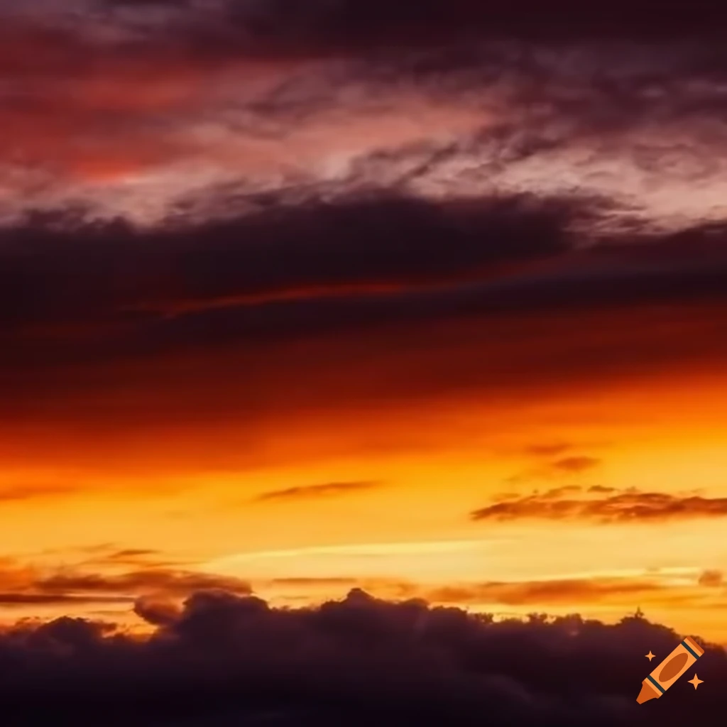 Ultra wide angle picture of the sunset from cole country estates ca on ...