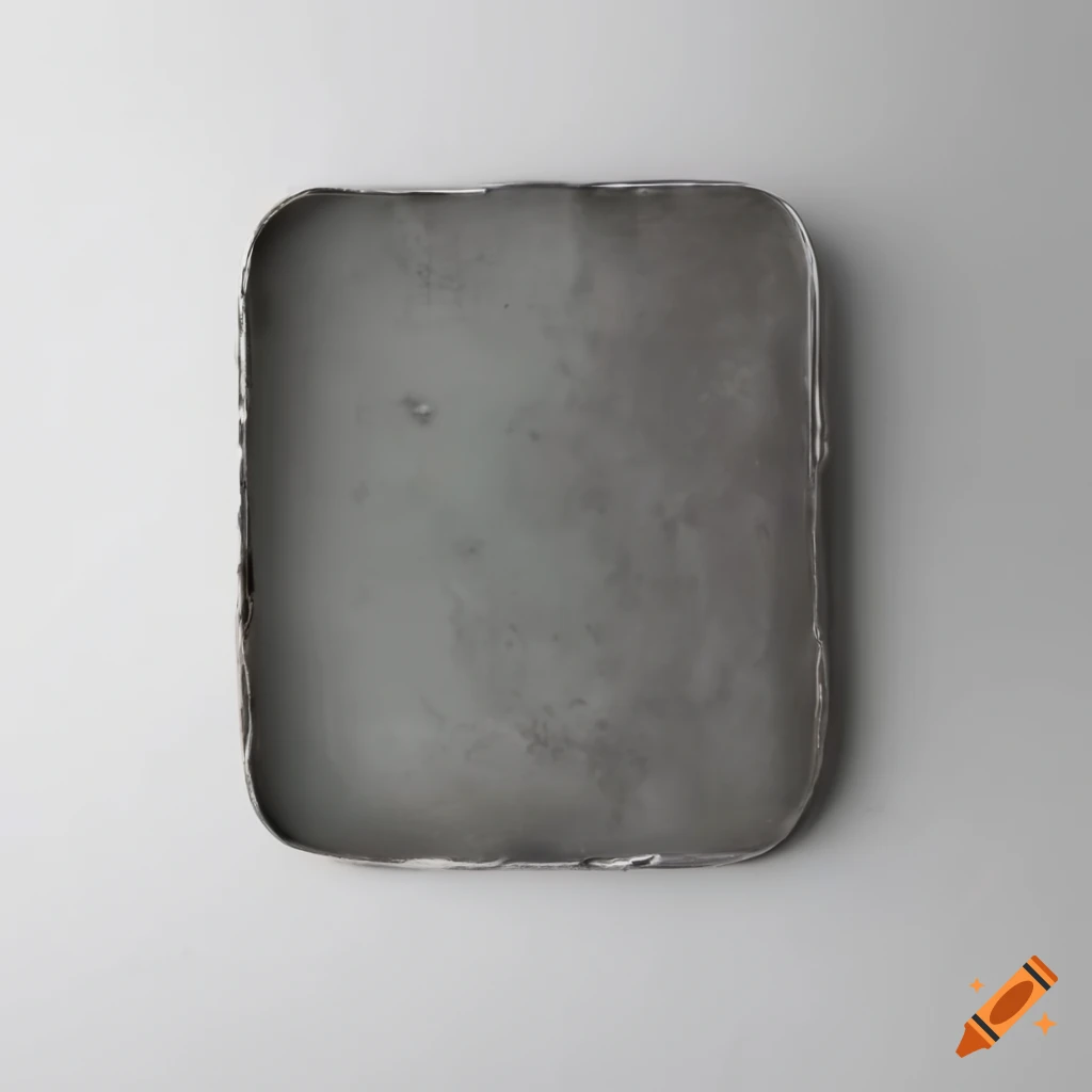 Unique textured metal plates on Craiyon