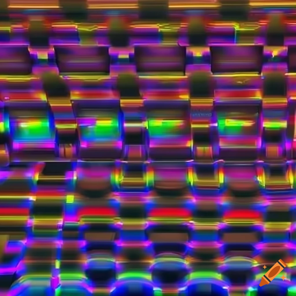Repetitive Rgb Pattern