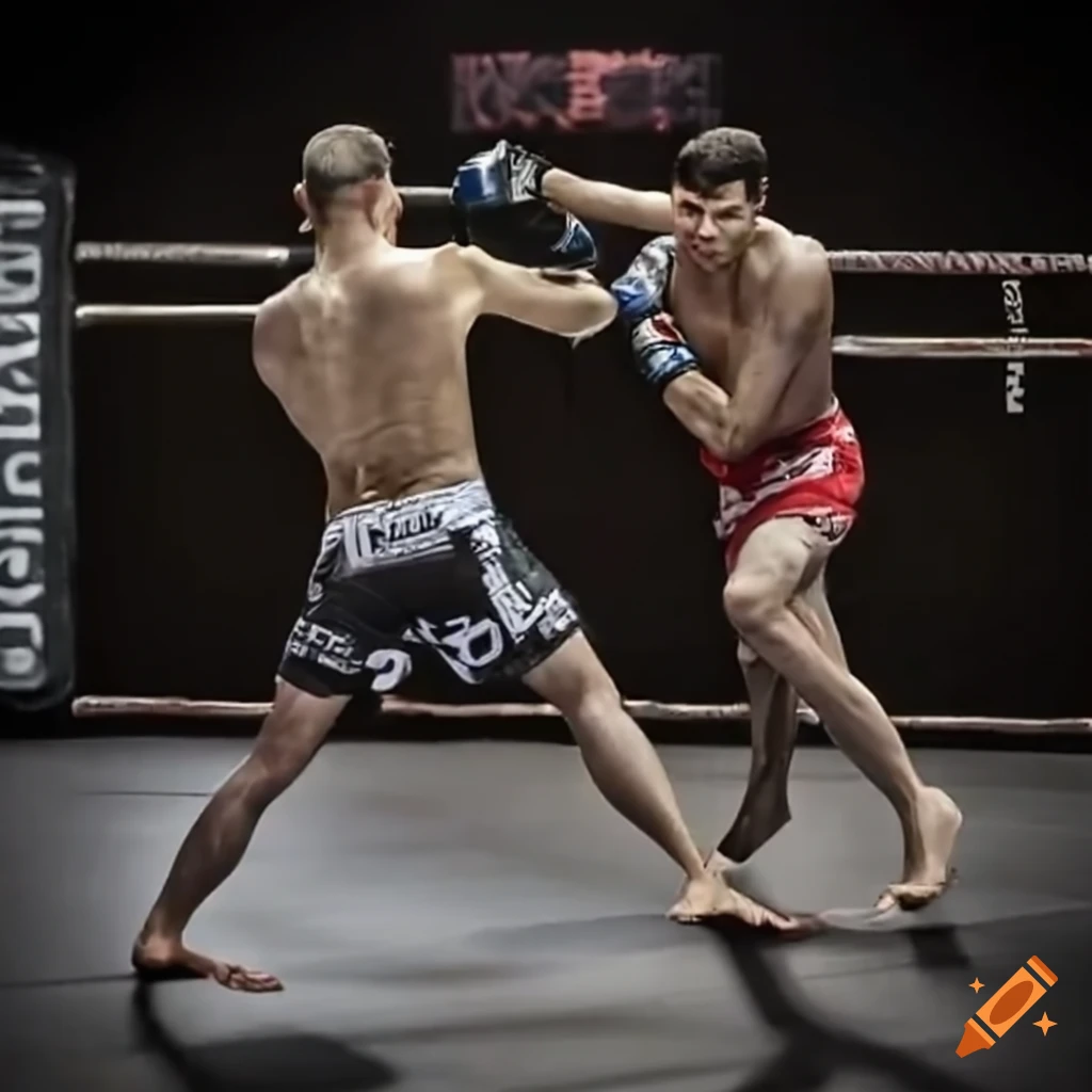 Fight images created on Craiyon