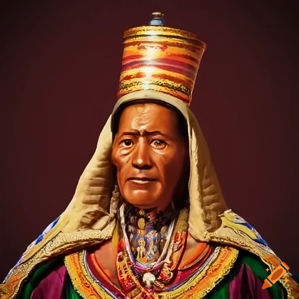 Image of a peruvian high priest