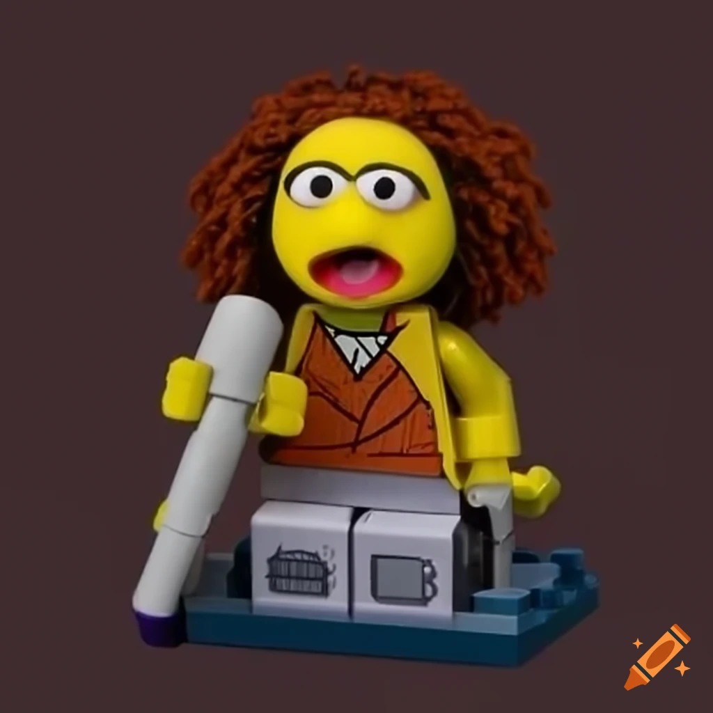 Lego muppets in a fun and colorful style on Craiyon