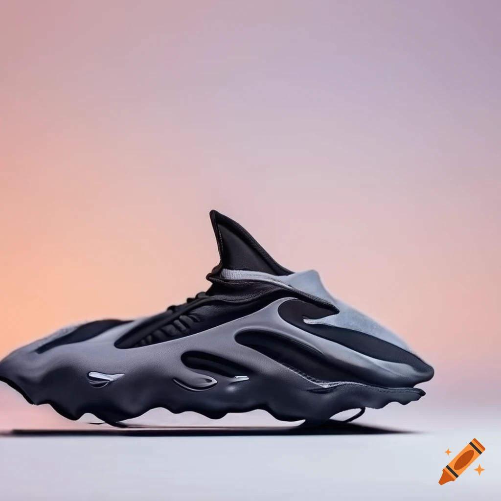 Minimalist design of puma shoes on Craiyon
