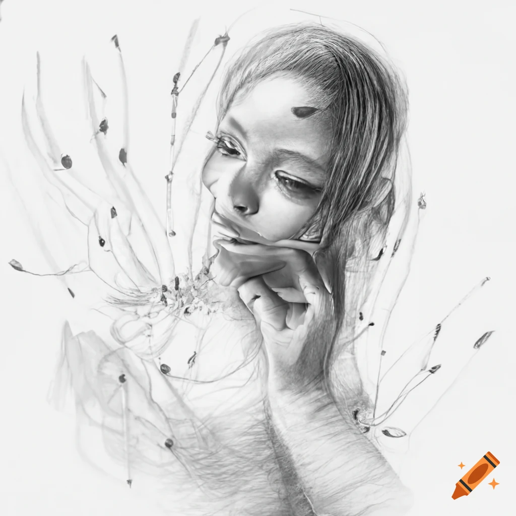 Illustration of cross-platform connectivity on Craiyon