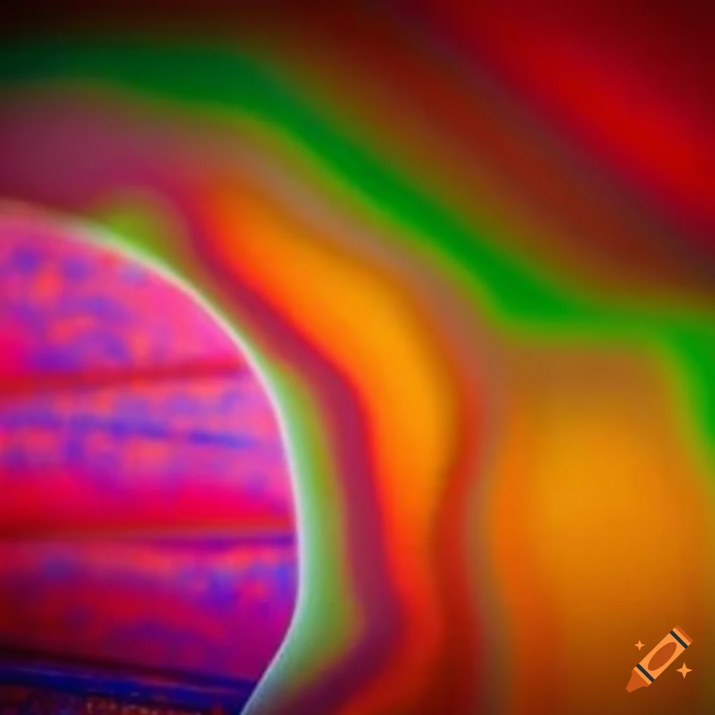 Vibrant And Colorful Abstract Art