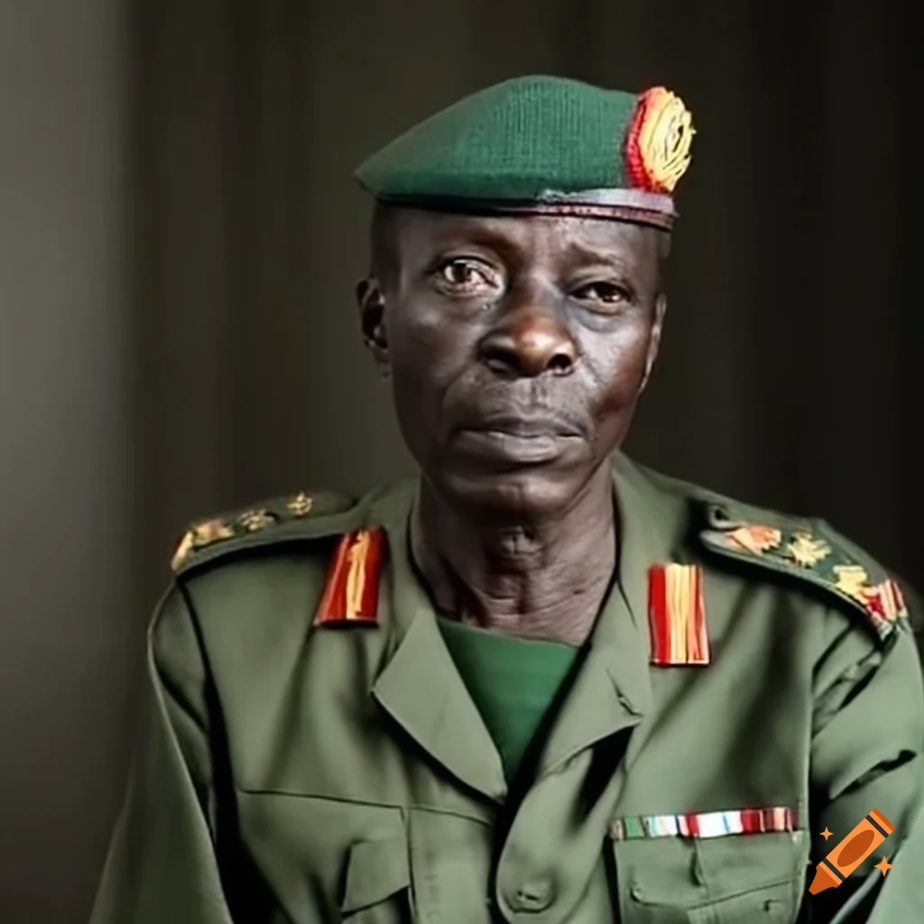 Portrait of Laurent Nkunda on Craiyon