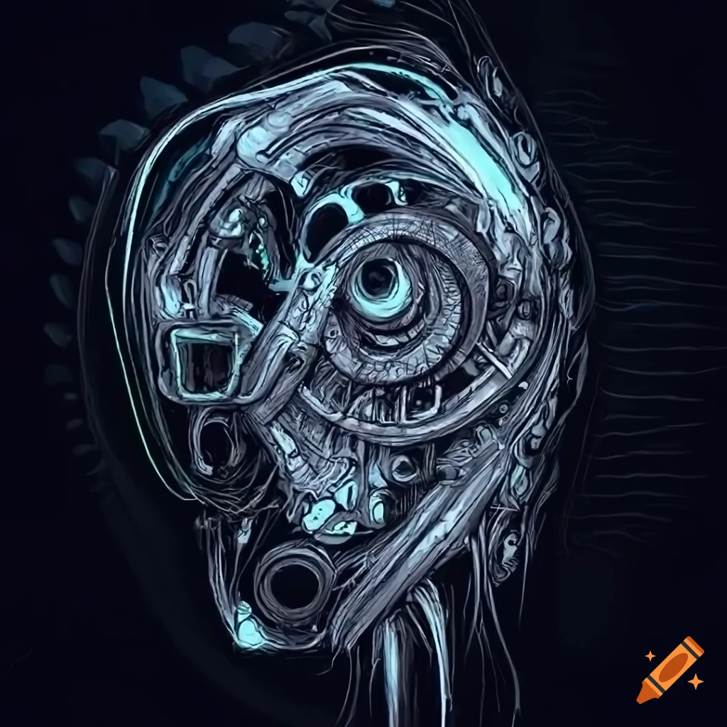 Sketch of an advanced quantum energy reactor on Craiyon