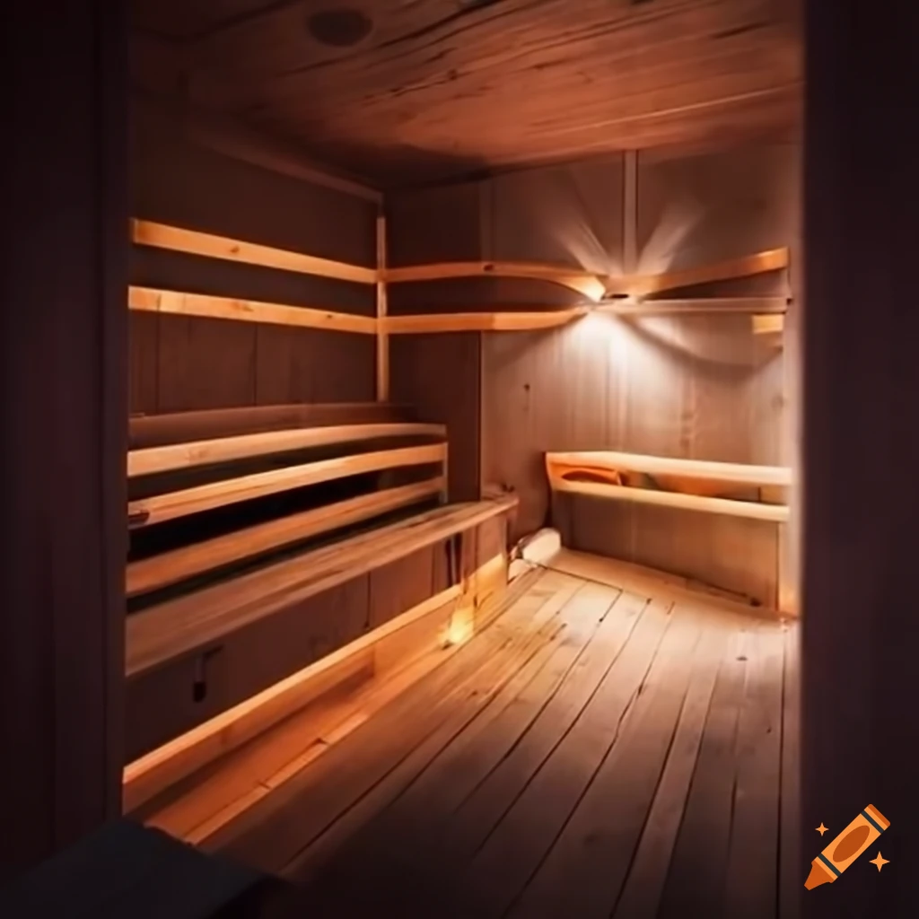 Sauna interior
