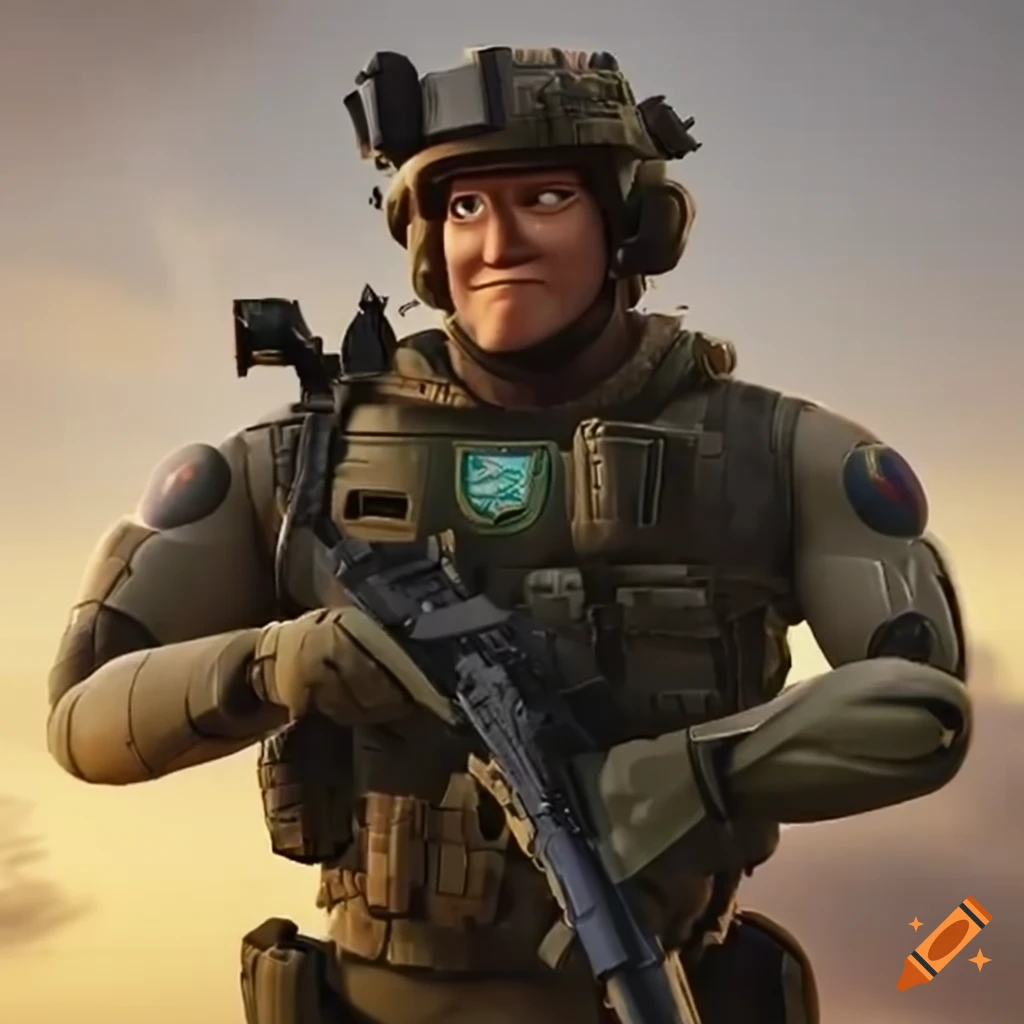 Navy seals soldier in buzz lightyear costume on Craiyon