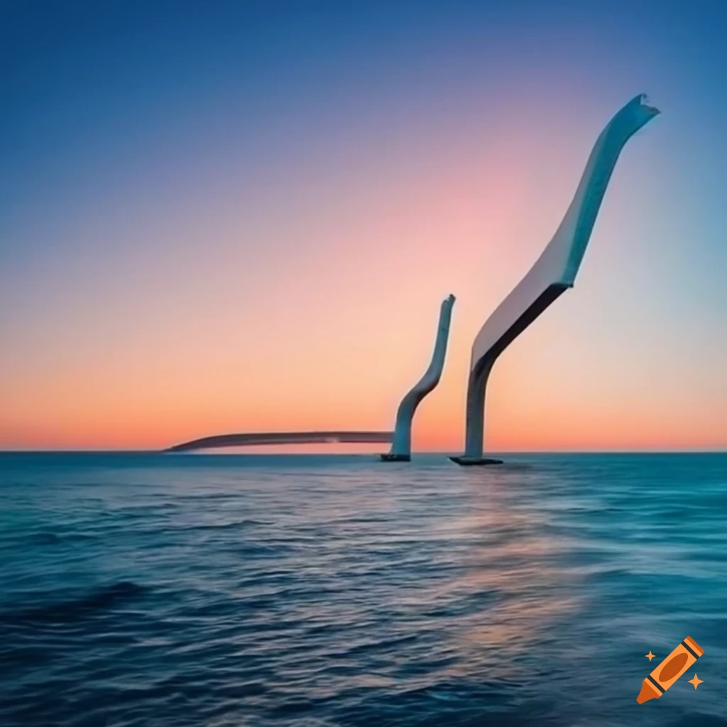 Monument in futuristic australia on Craiyon