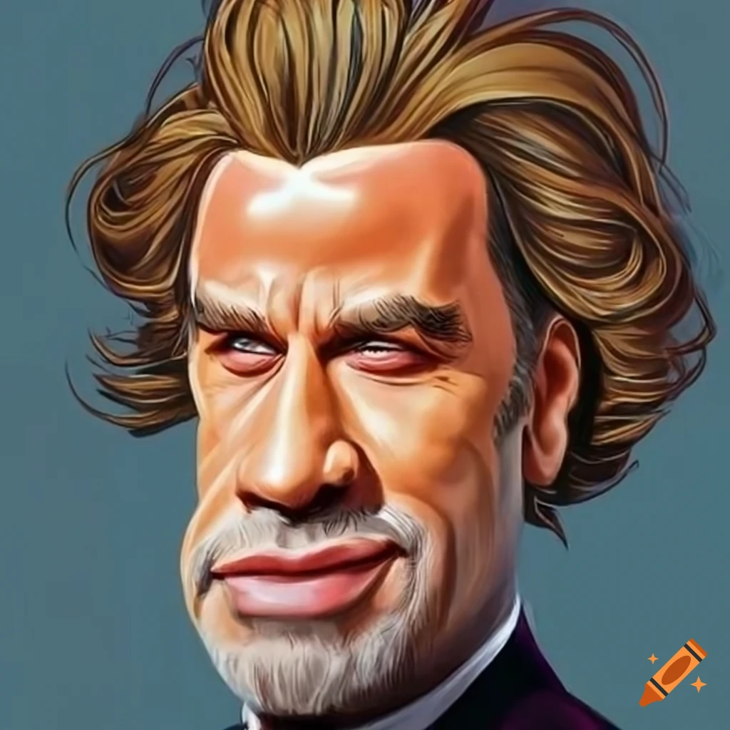 Caricature of novak djokovic on Craiyon
