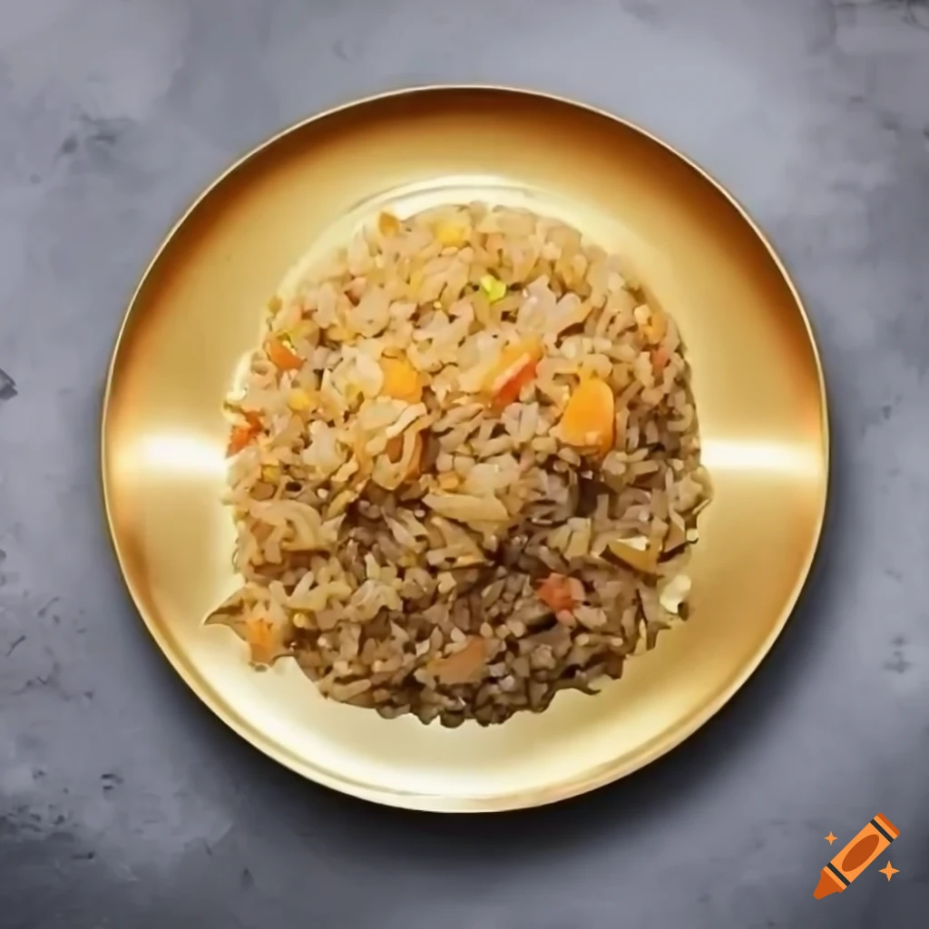 Bachelor with fried rice on Craiyon