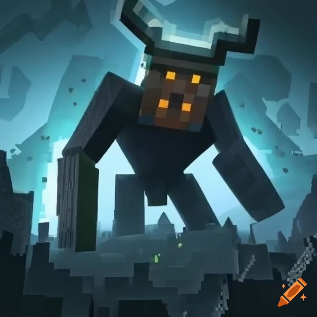 Image of minecraft's expansive multiverse on Craiyon