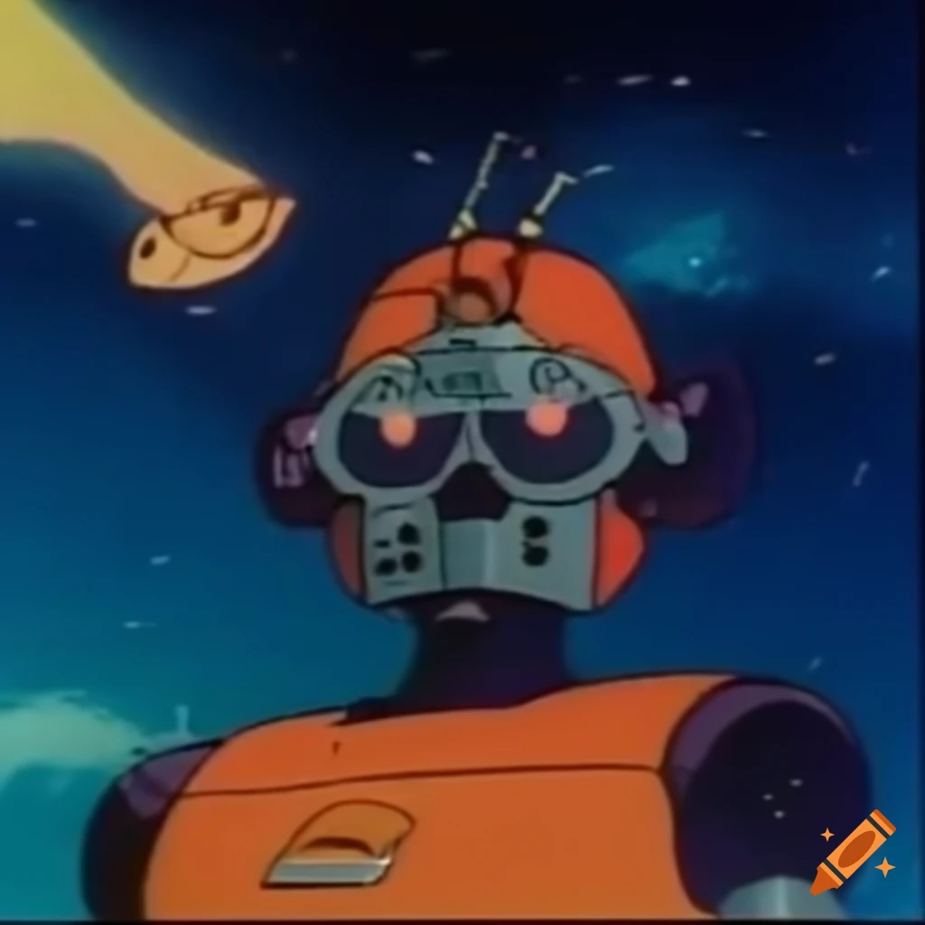 Astro boy in outer space banner on Craiyon
