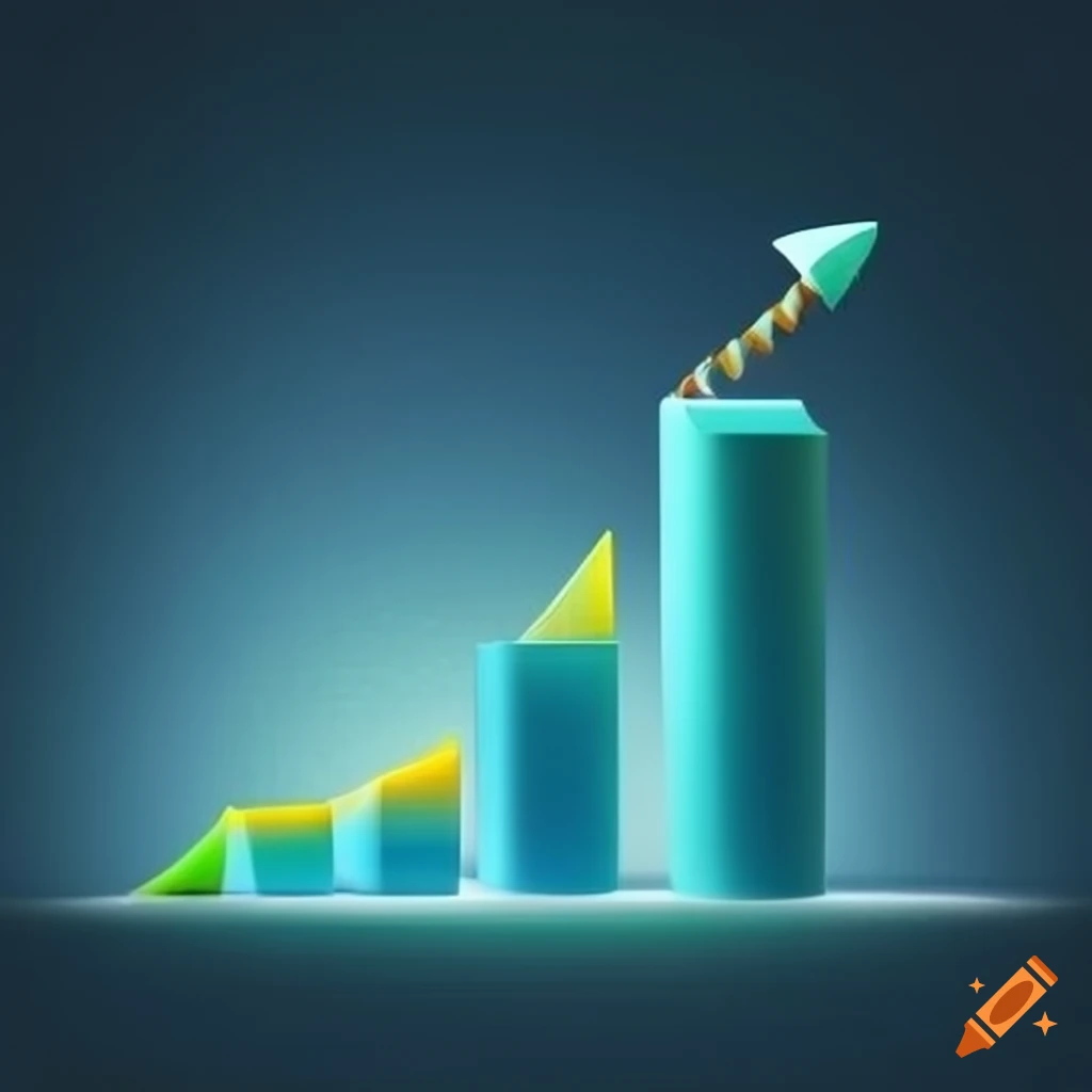 Graph Showing Business Growth On Craiyon