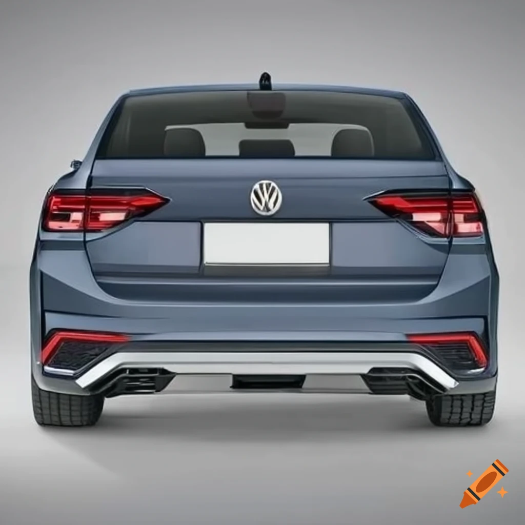 Rear view of 2023 volkswagen jetta on Craiyon