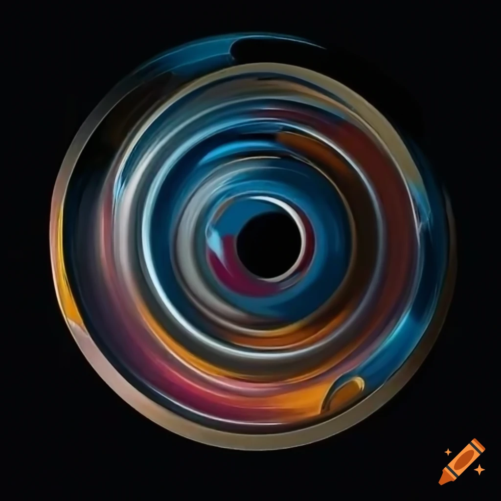 Abstract still life painting with metallic surfaces on Craiyon