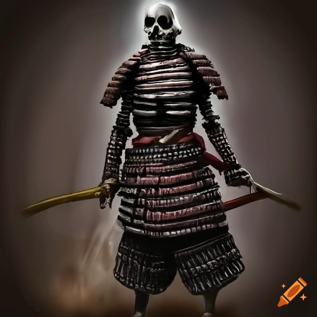Image of an undead samurai warrior