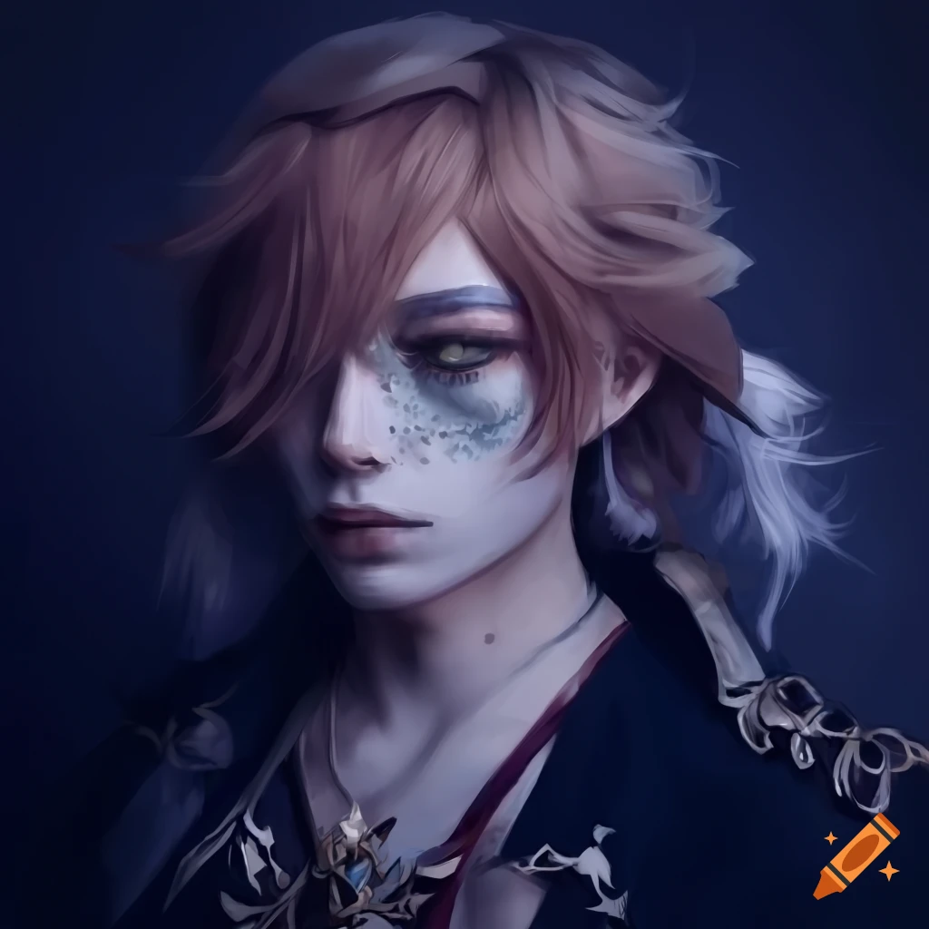 Realistic genshin impact character kaeya on Craiyon