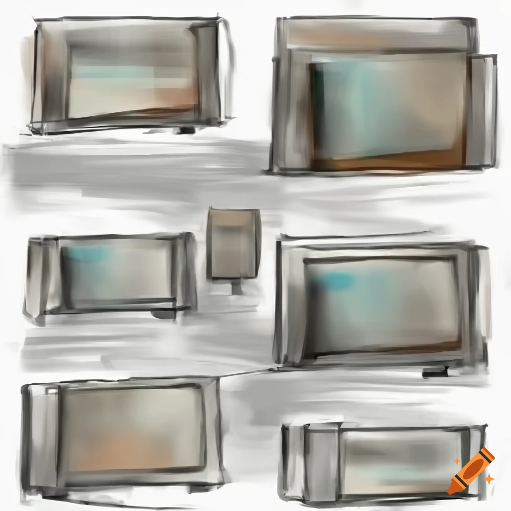 Server's list on a computer screen