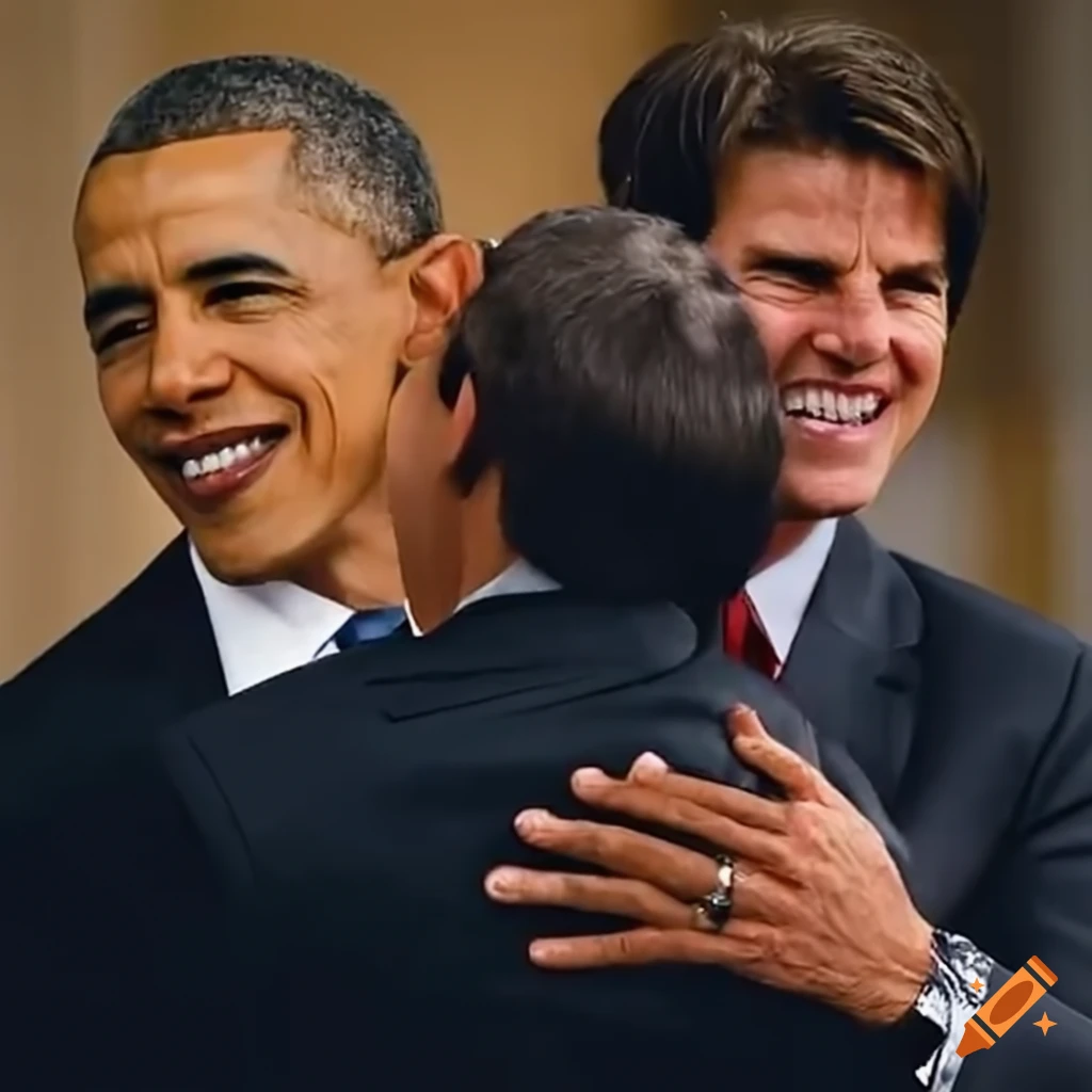 Mitt romney with obama on Craiyon