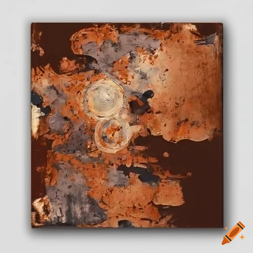 Rusty mechanical abstract painting by ashley wood on Craiyon